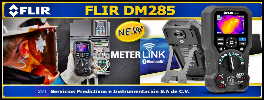 FLIR multimetro DM284| Multímetros termograficos | DM285